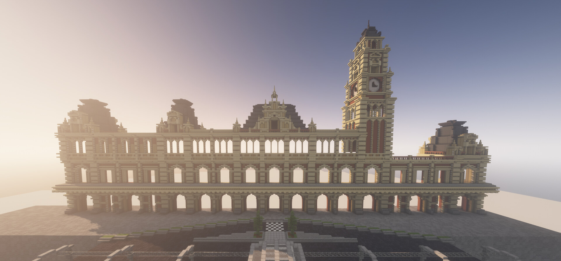 Spawnia (European Architecture City) Minecraft Map