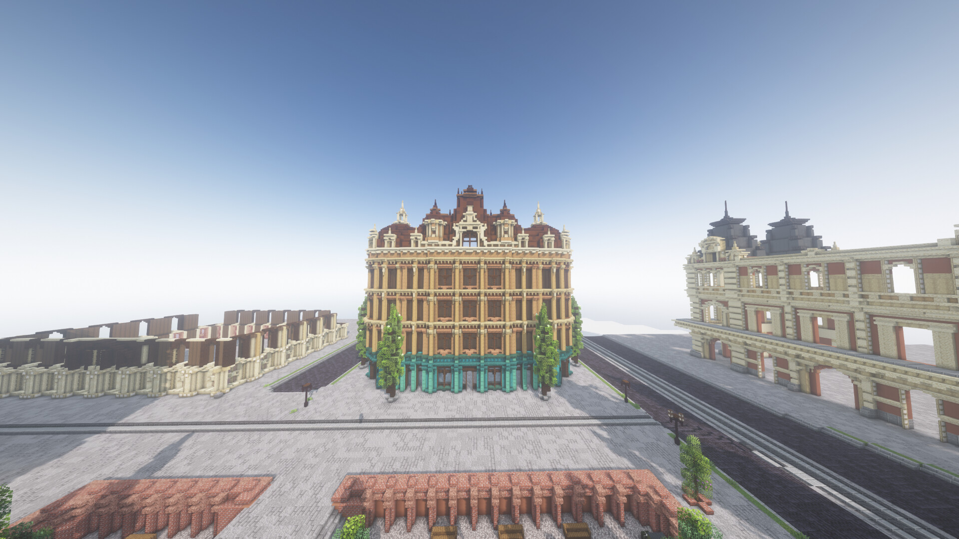 Spawnia (European Architecture City) Minecraft Map