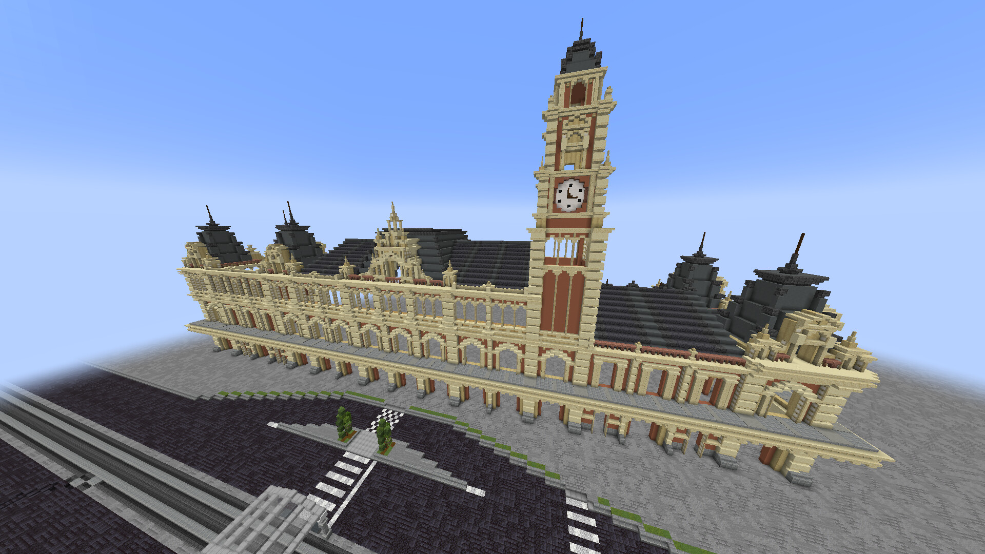 Spawnia (European Architecture City) Minecraft Map