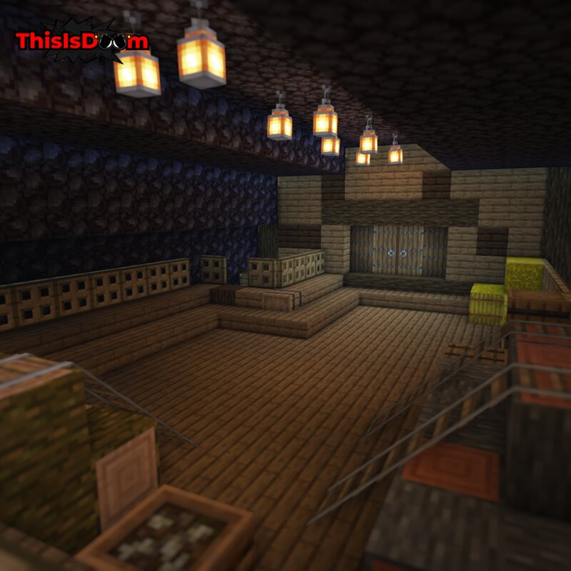 Wooden Barn (Build and Litematic) Minecraft Map