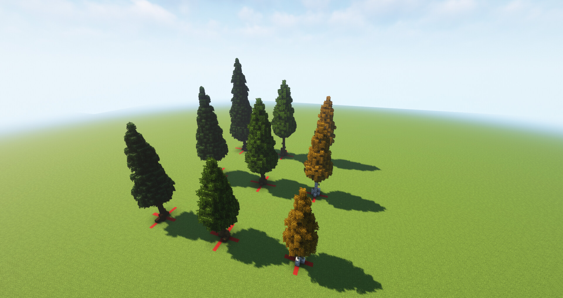 Tree Pack 3x3 Minecraft Map
