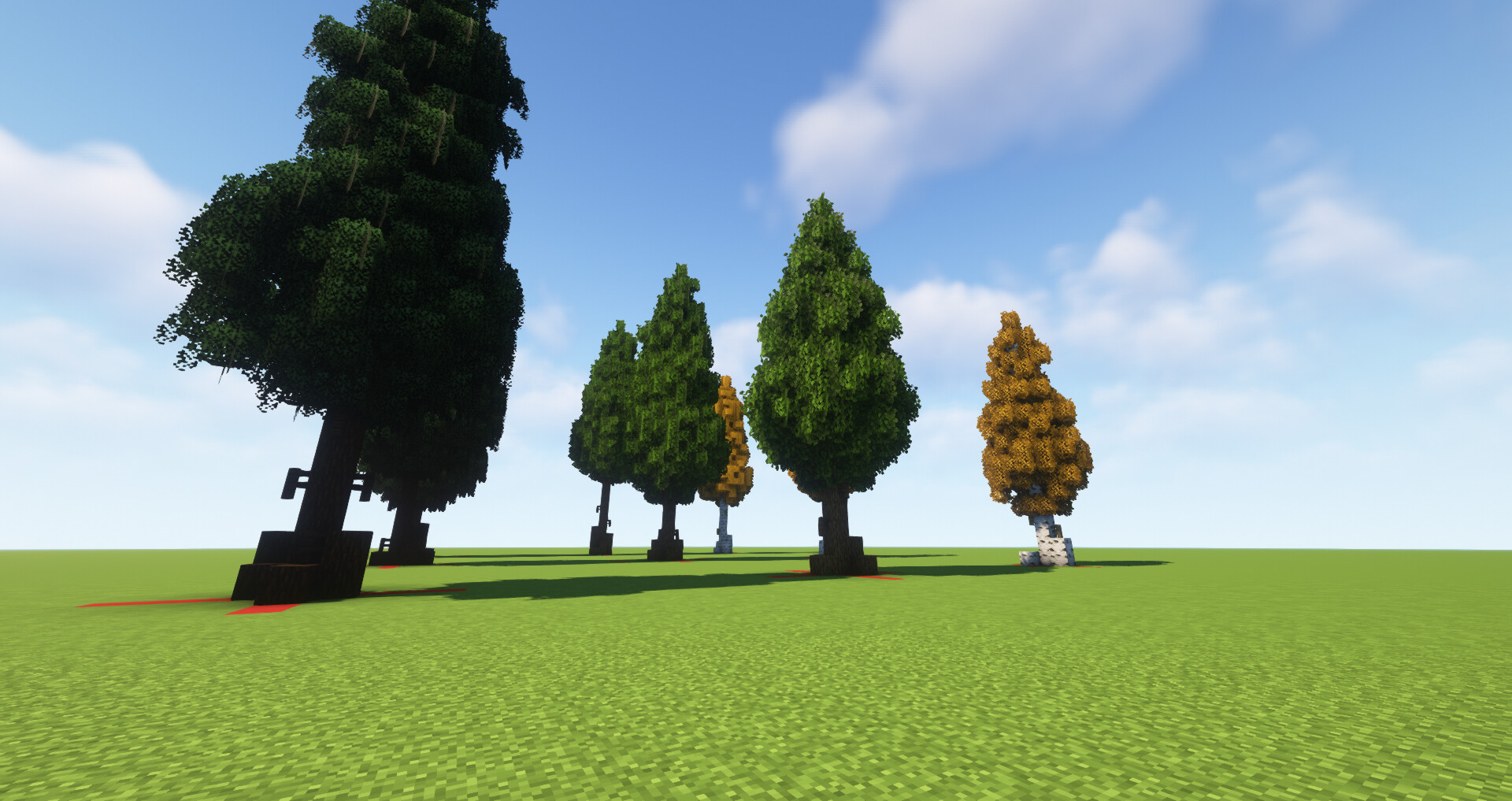 Tree Pack 3x3 Minecraft Map