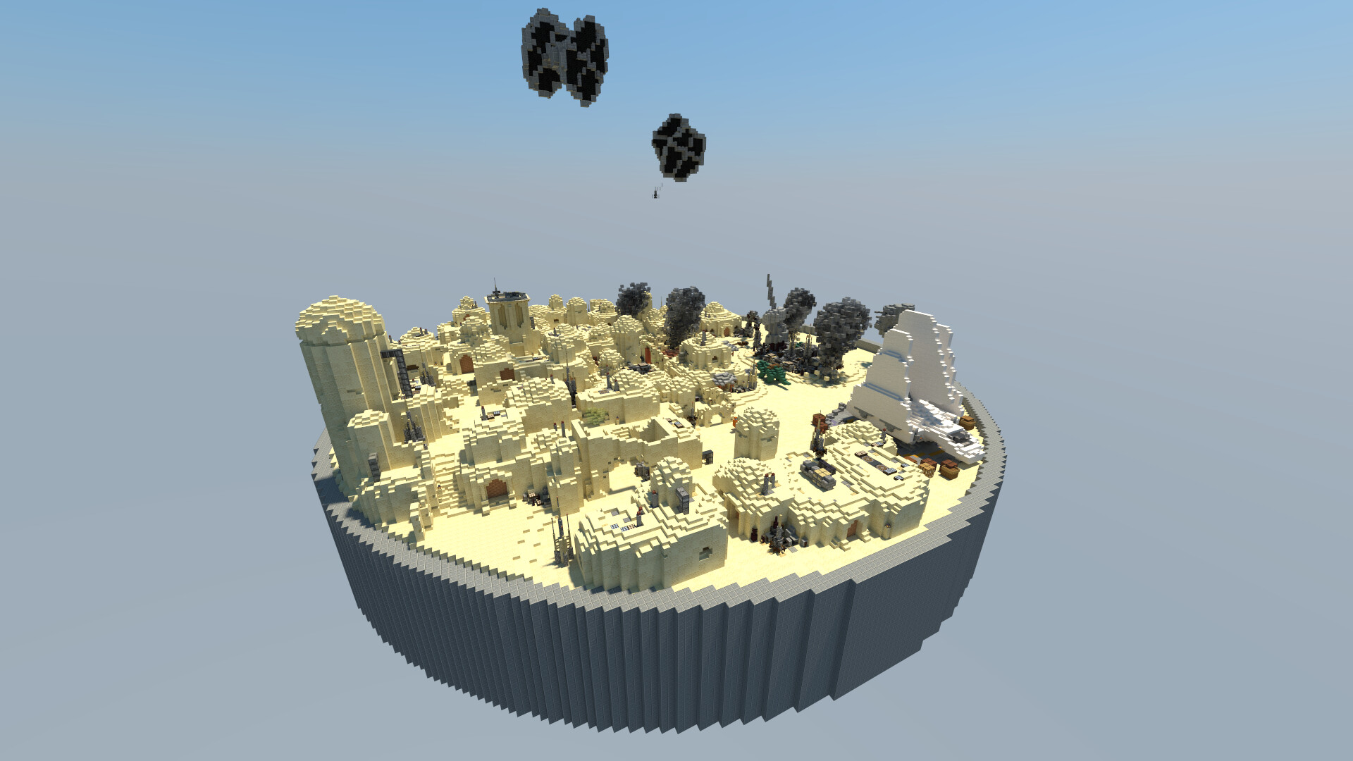 Diorama Star wars - Tatooine Minecraft Map