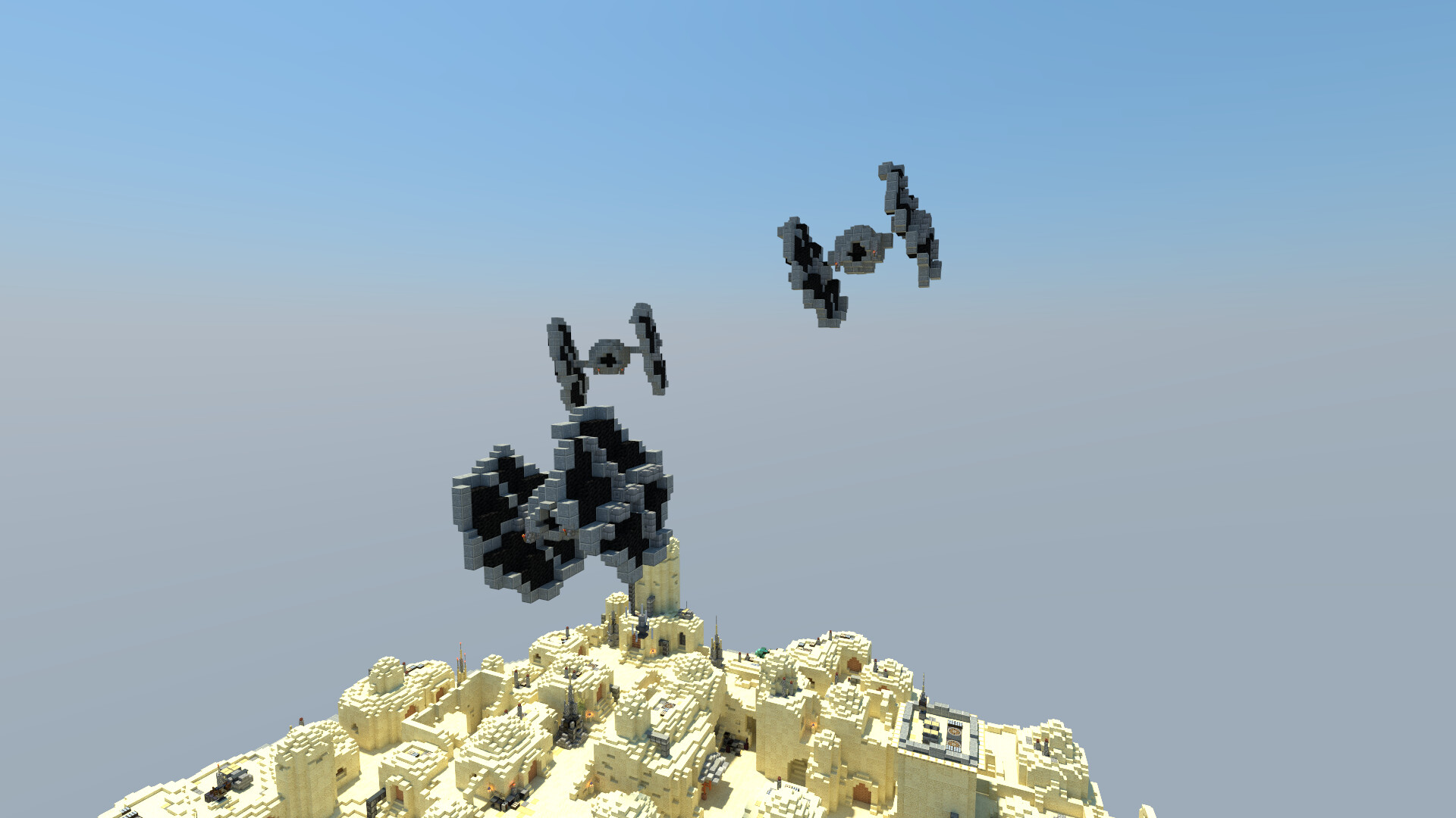 Diorama Star wars - Tatooine Minecraft Map