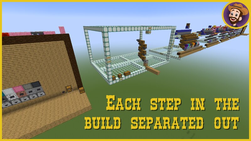 WildWestDan's Bulk Shulker Sorter System Minecraft Map