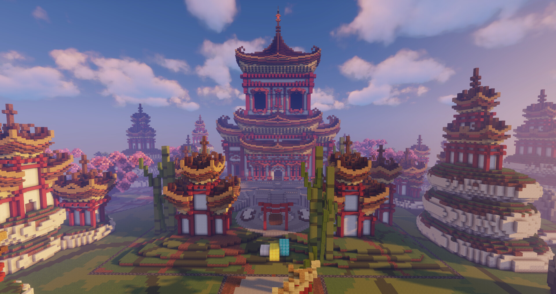 [Factions] - Oriental Warzone + Spawn Minecraft Map