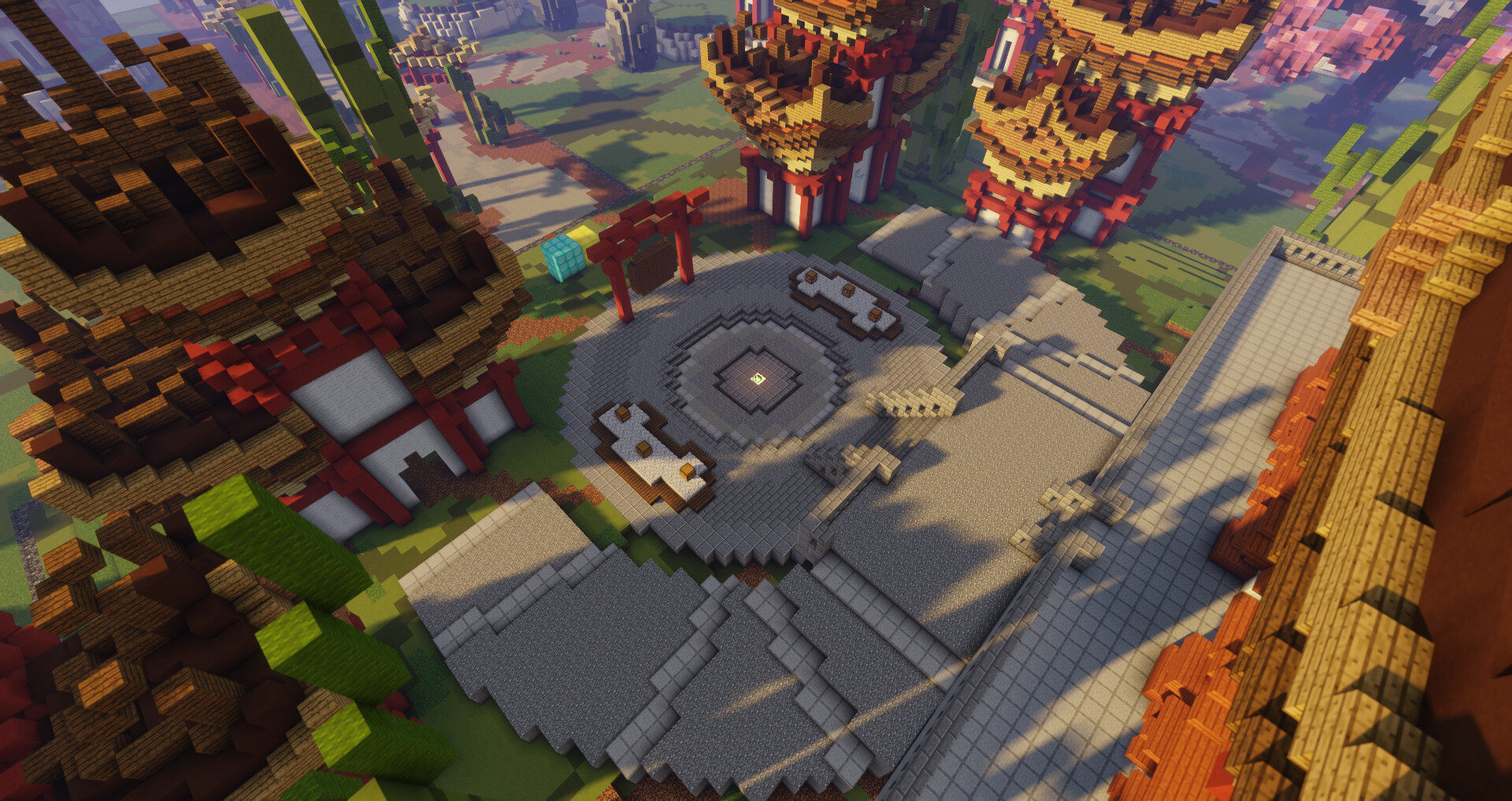 [Factions] - Oriental Warzone + Spawn Minecraft Map