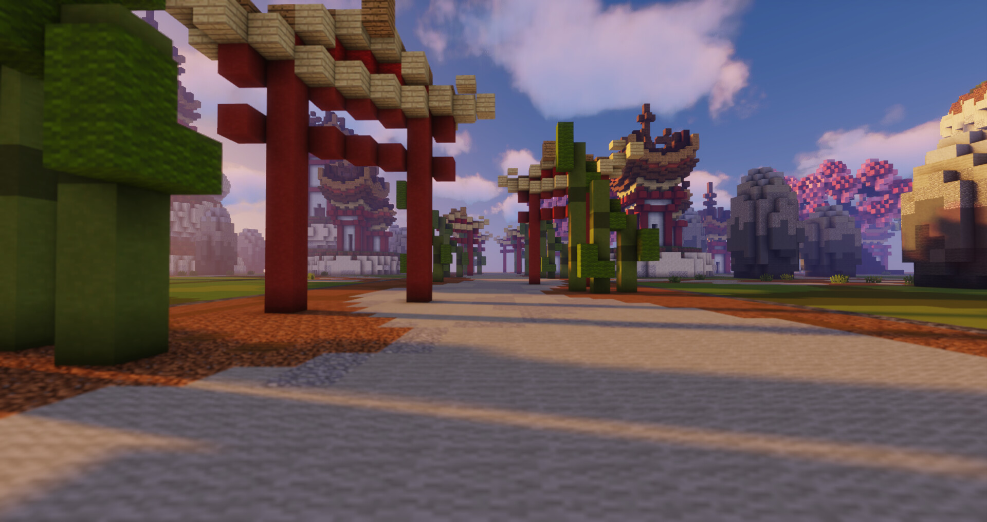 [Factions] - Oriental Warzone + Spawn Minecraft Map