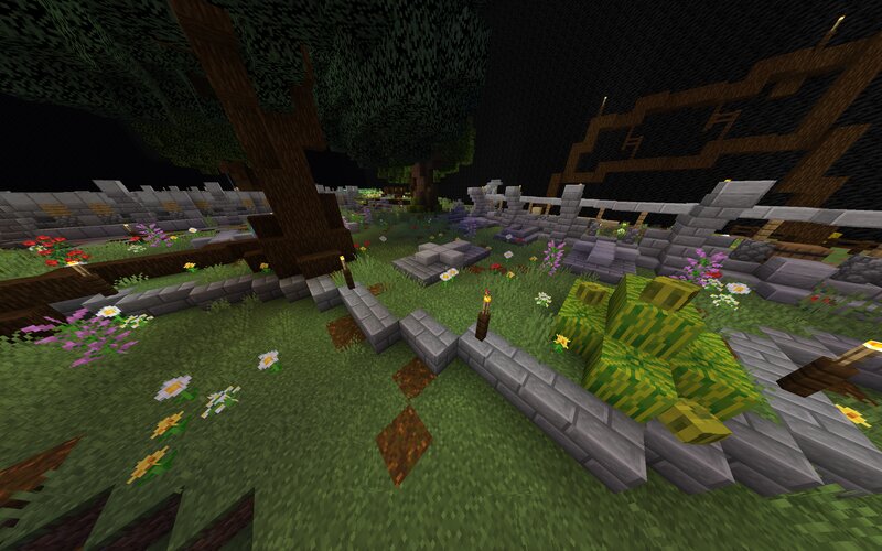 Lush Graves - Dungeon Adventure [Playable] Minecraft Map