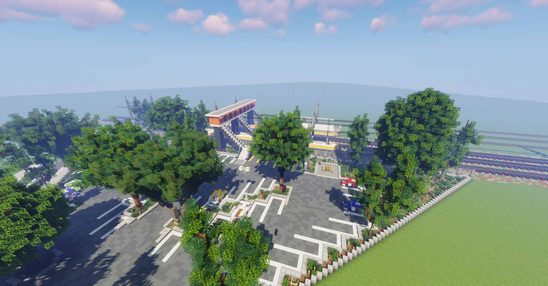 Train Station Minecraft Map
