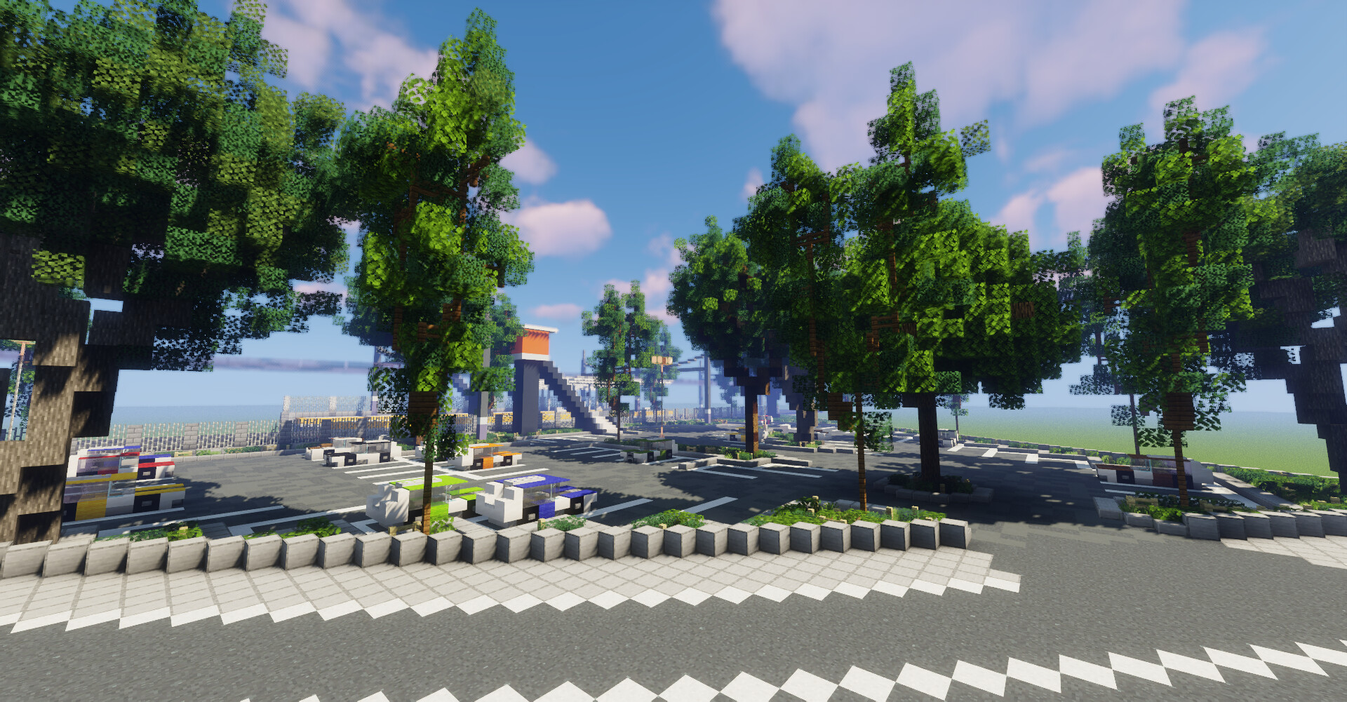 Train Station Minecraft Map