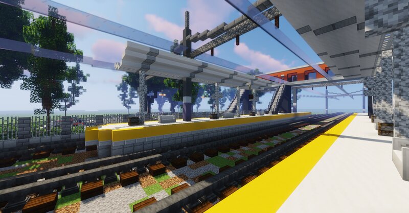 Train Station Minecraft Map