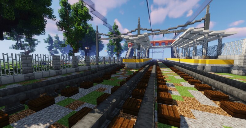 Train Station Minecraft Map