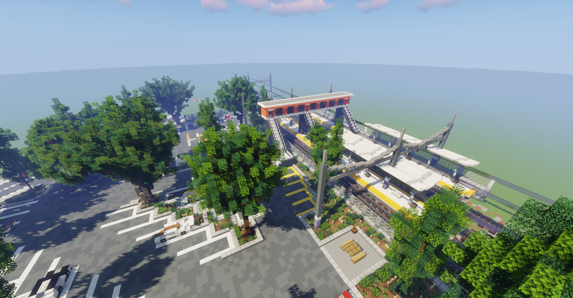 Train Station Minecraft Map