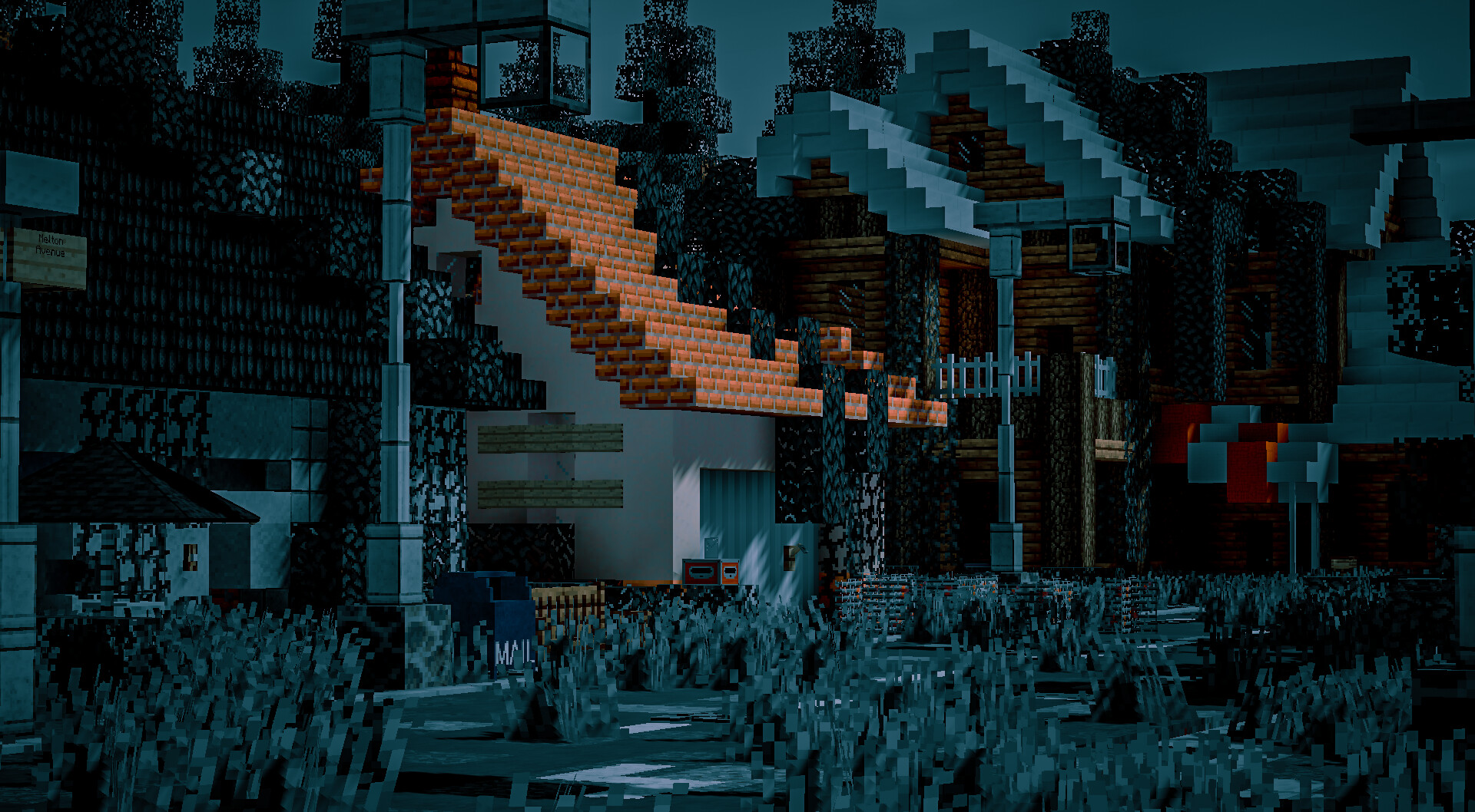 WESTFIELD (Post Apocalyptic Map) Minecraft Map