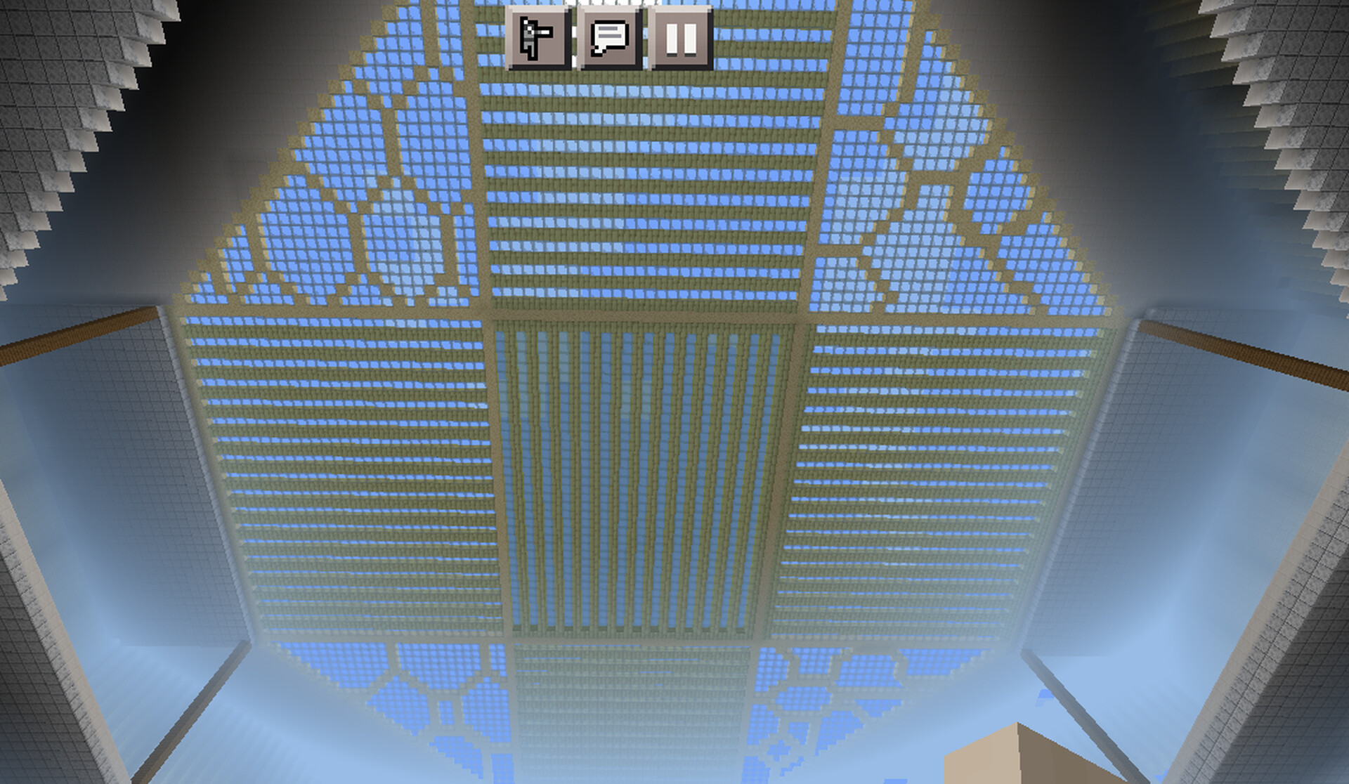 The Prototype Miniature Hexagon Auditorium and frog house in sandstone ...