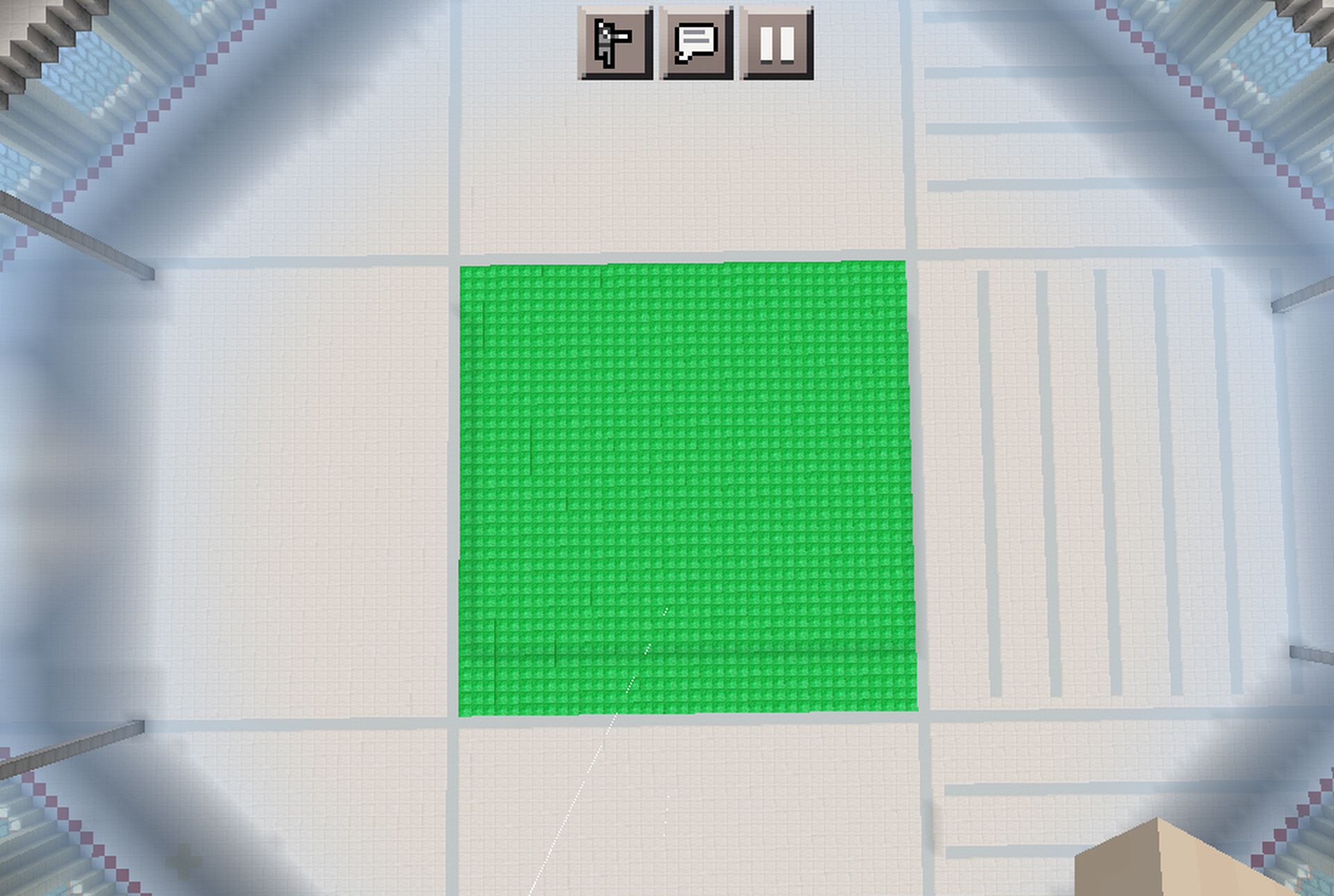 The Prototype Miniature Hexagon Auditorium and frog house in sandstone ...