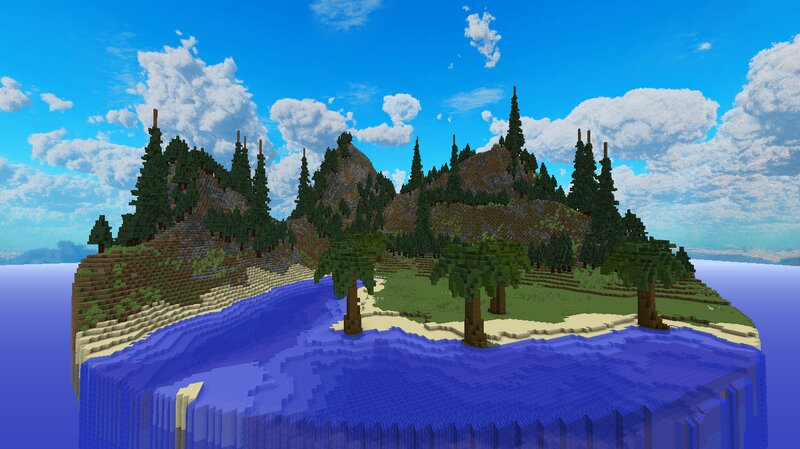 Land to make constructions AE #2 Minecraft Map