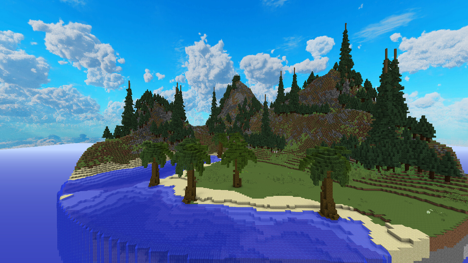 Land to make constructions AE #2 Minecraft Map