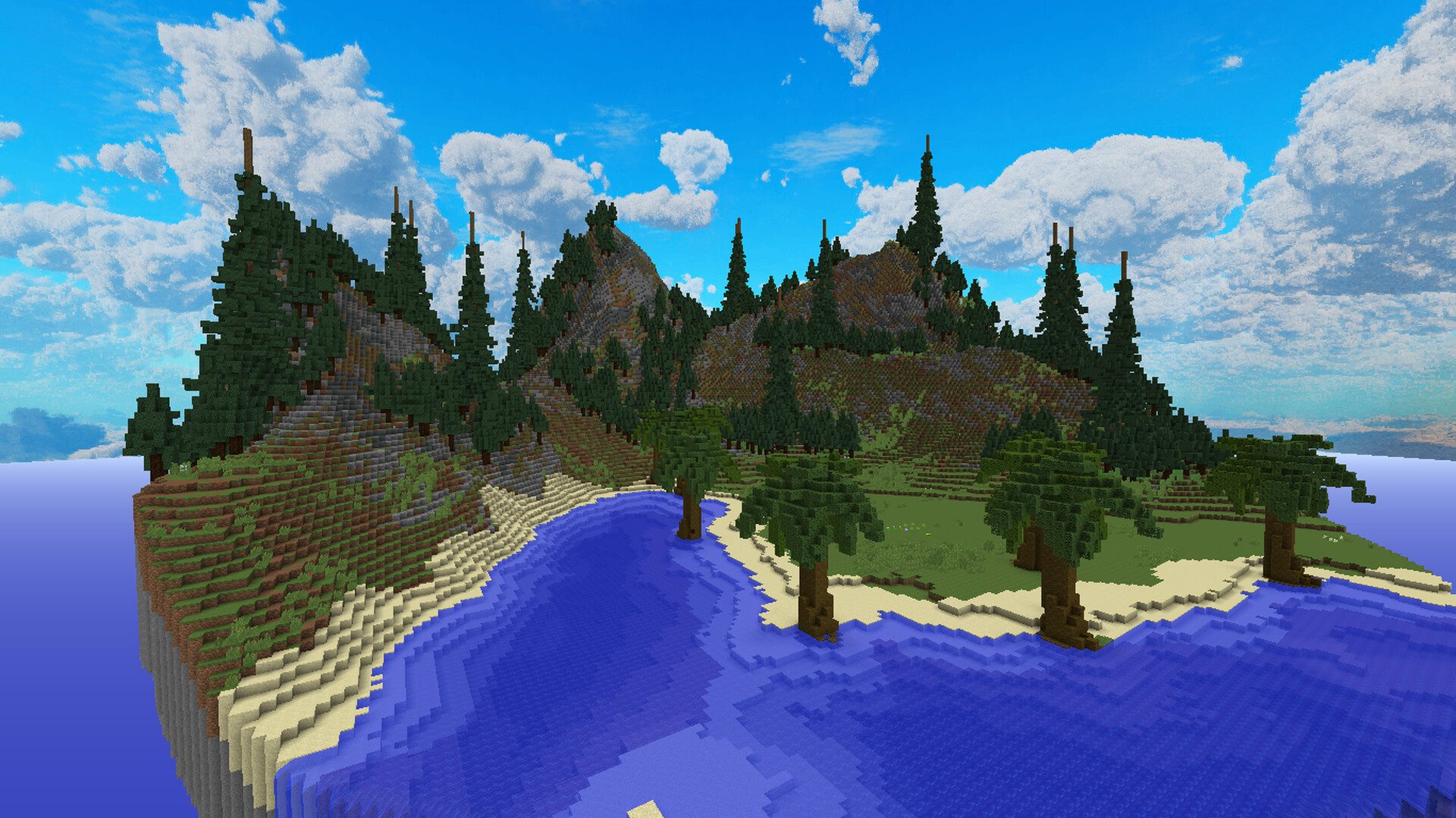 Land to make constructions AE #2 Minecraft Map