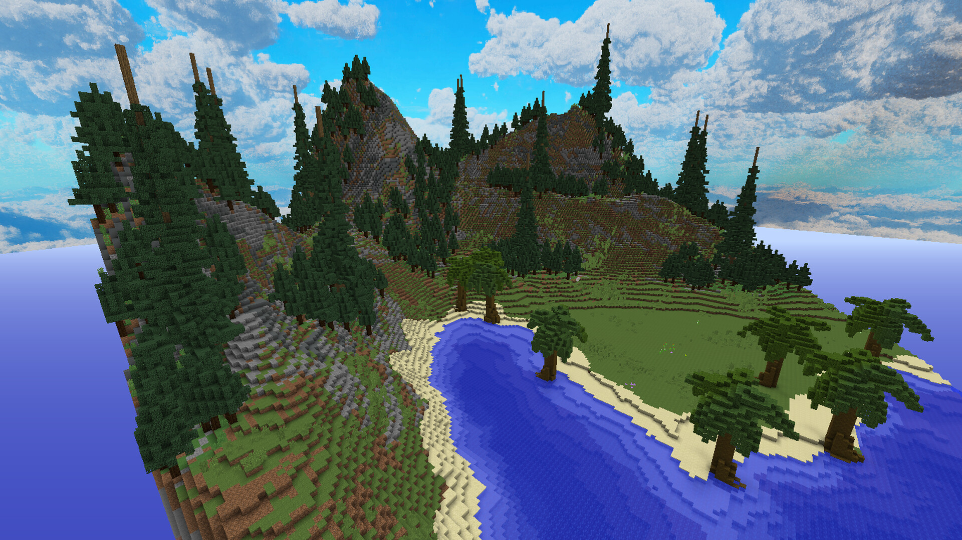 Land to make constructions AE #2 Minecraft Map