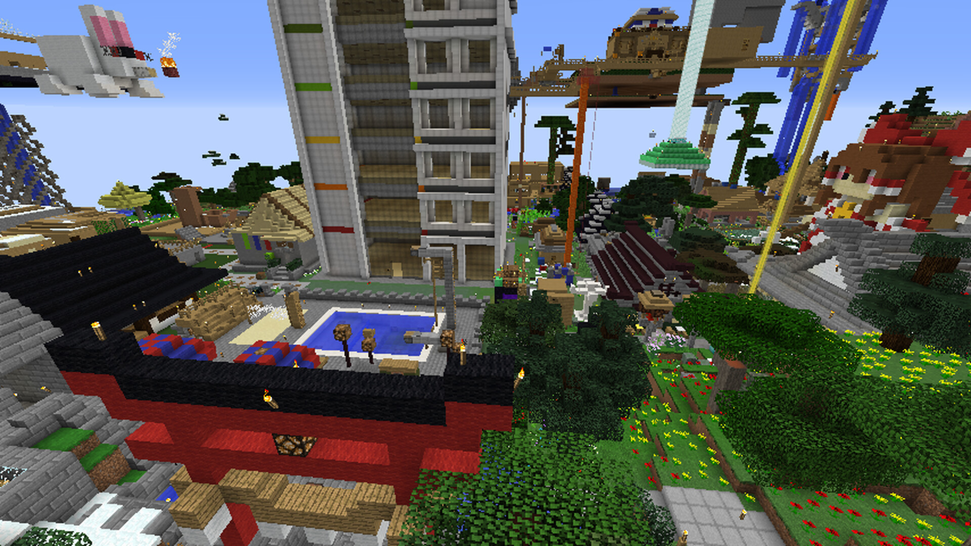 Touhoucraft Server's Old Survival World Minecraft Map