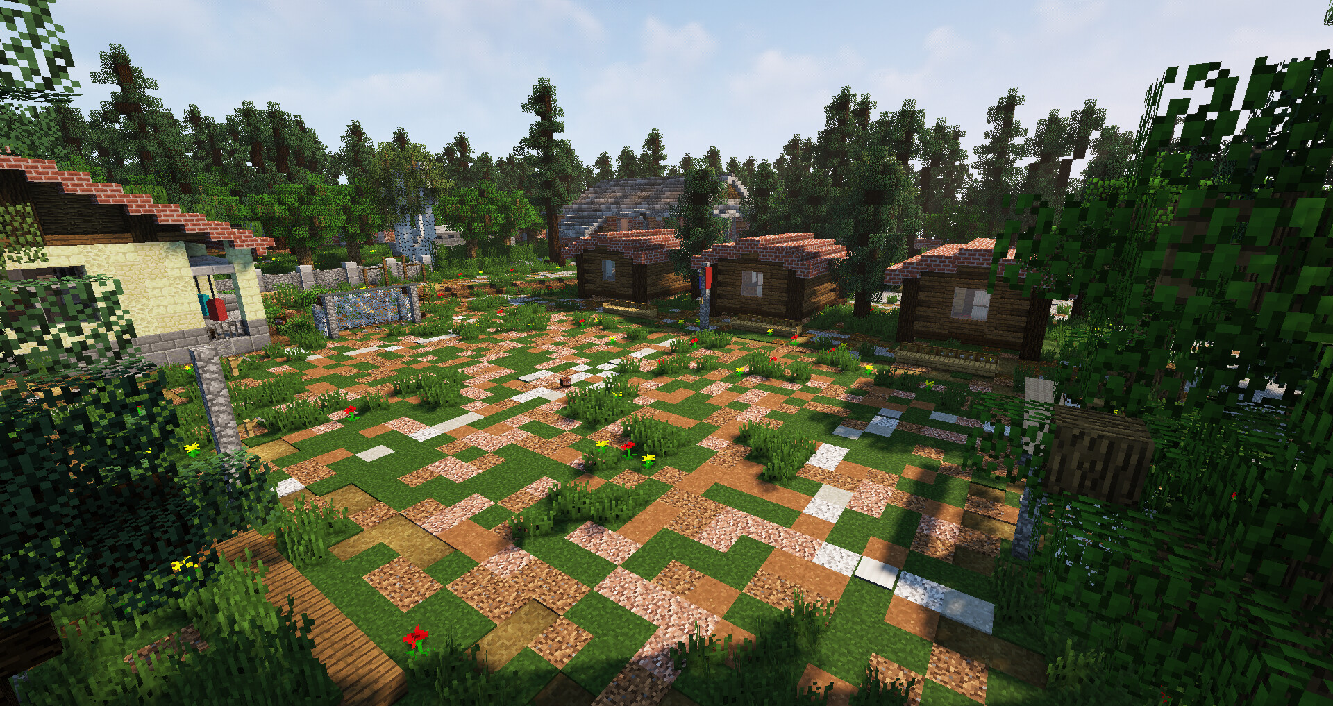 Summer camp "Parusa" | 1.12.2 Minecraft Map