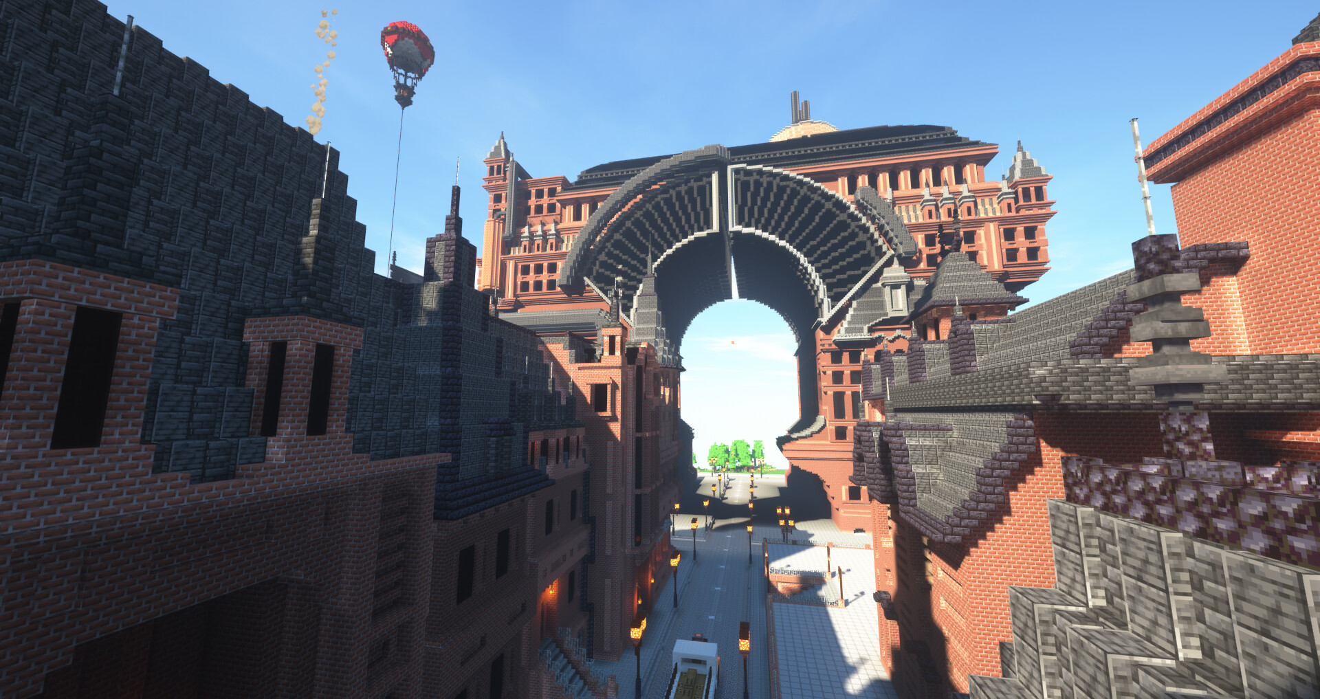 Irongate Steampunk City Minecraft Map