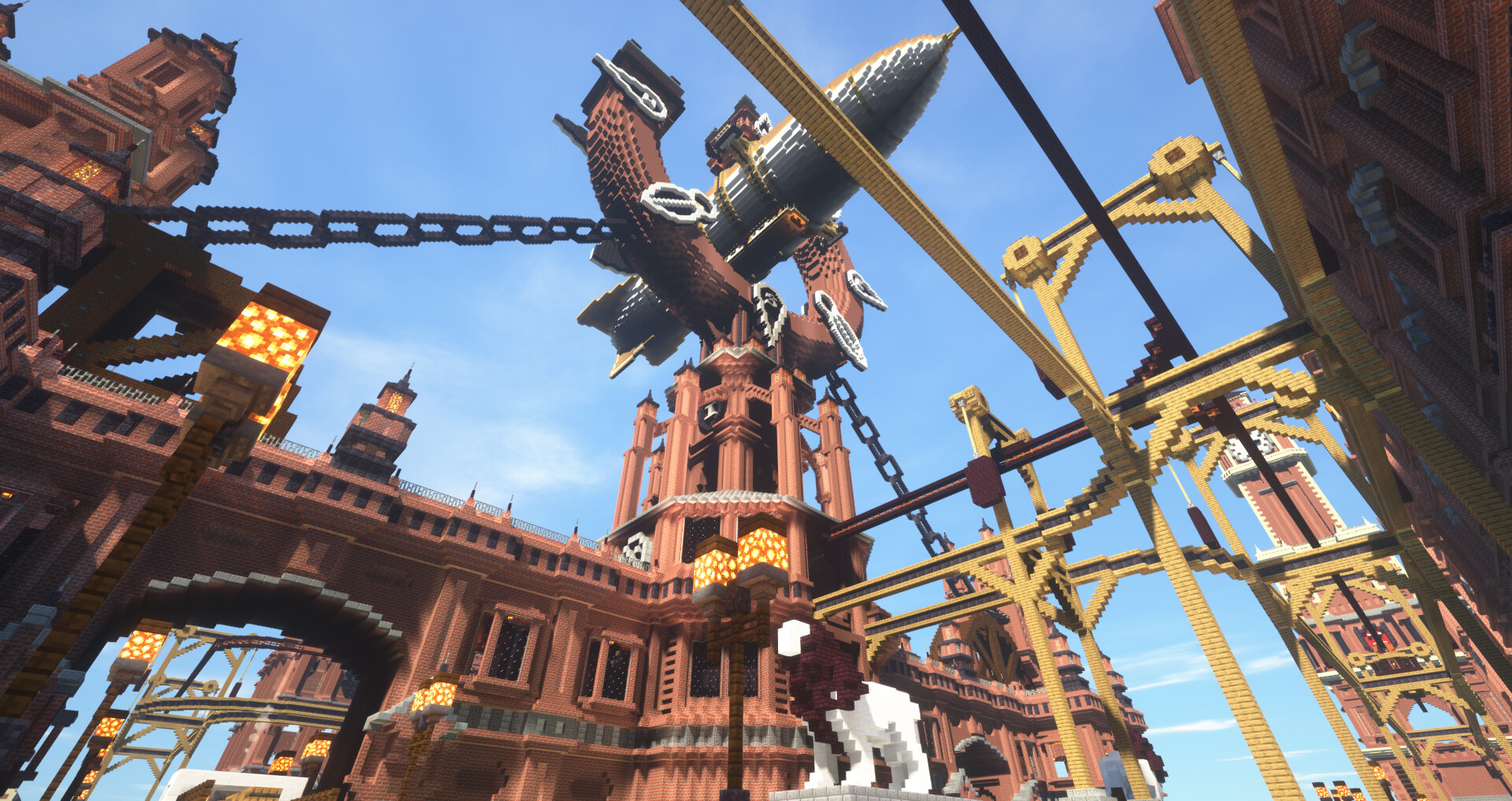 Irongate Steampunk City Minecraft Map