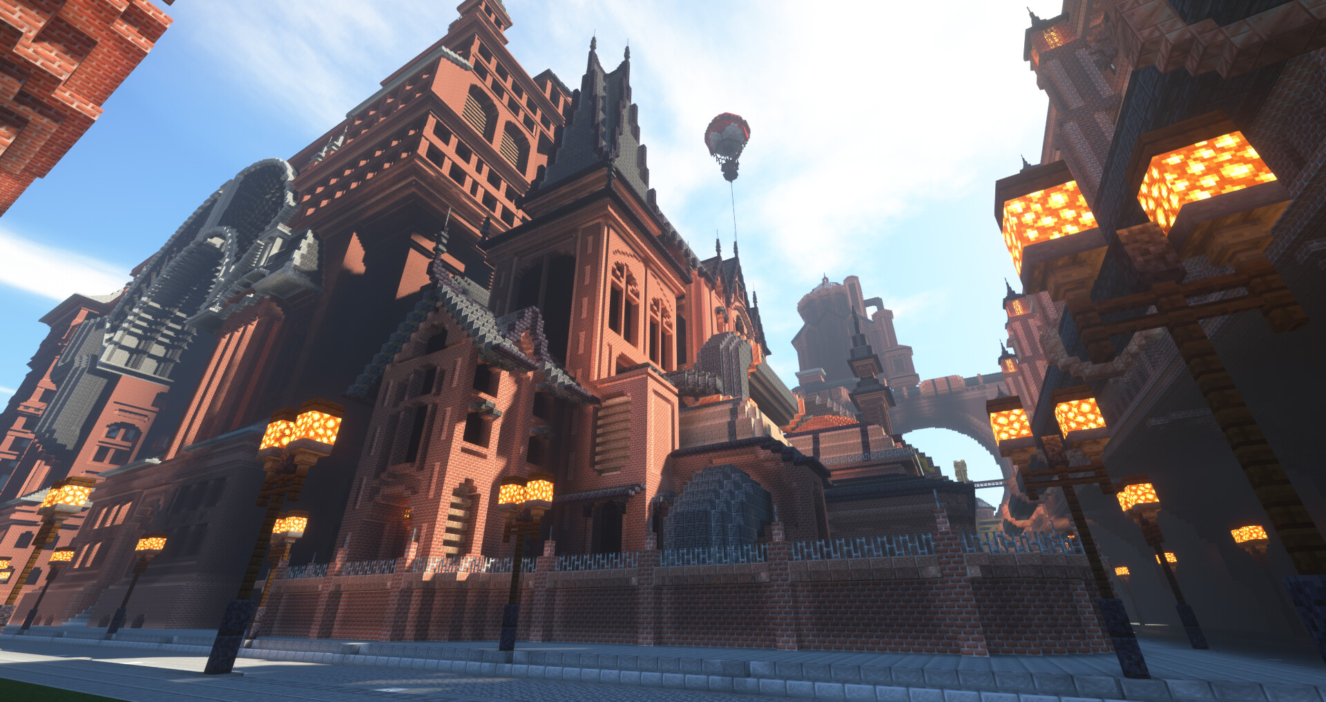 Irongate Steampunk City Minecraft Map