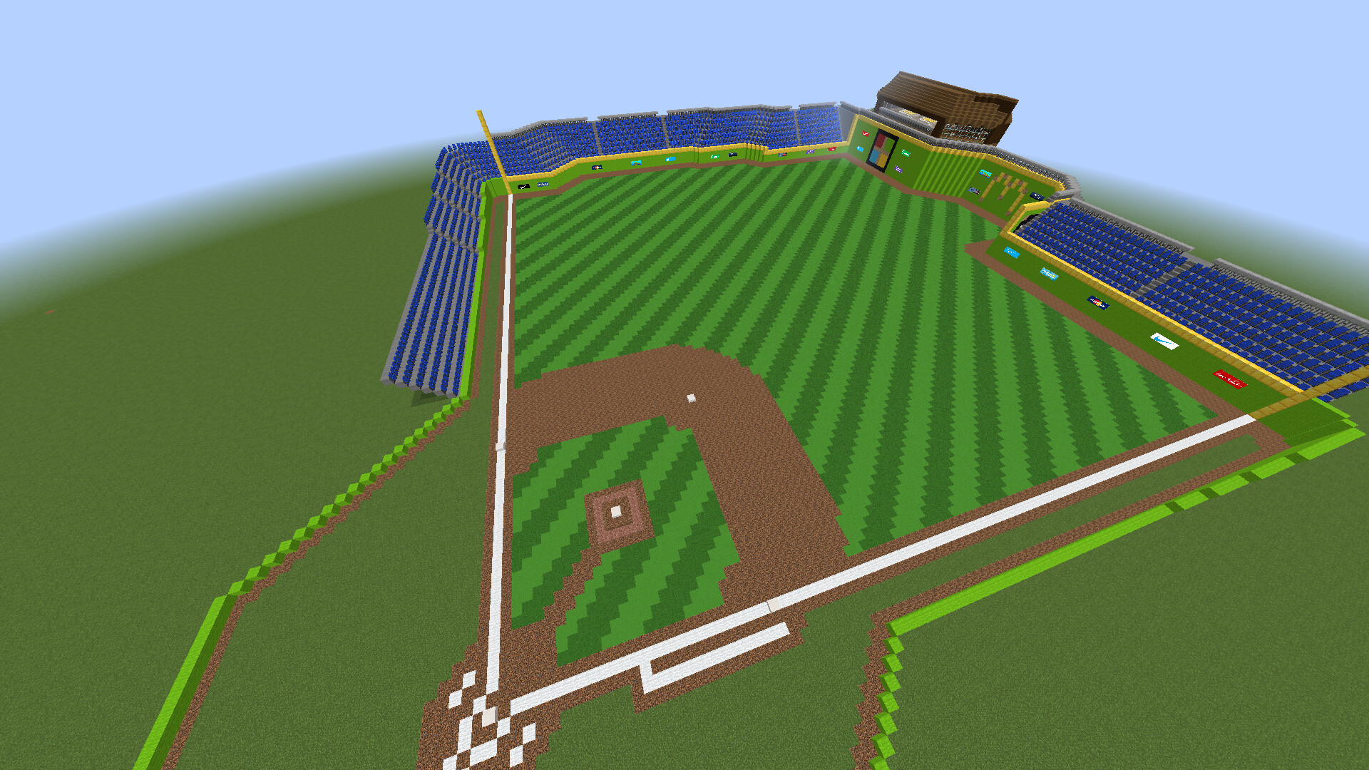 StadiumCraft Baseball Stadium Minecraft Map