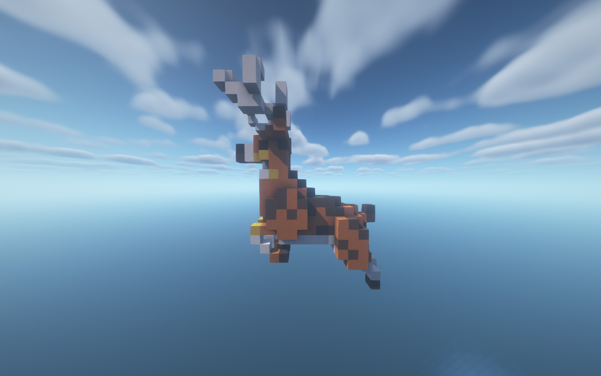 Deer statue Minecraft Map