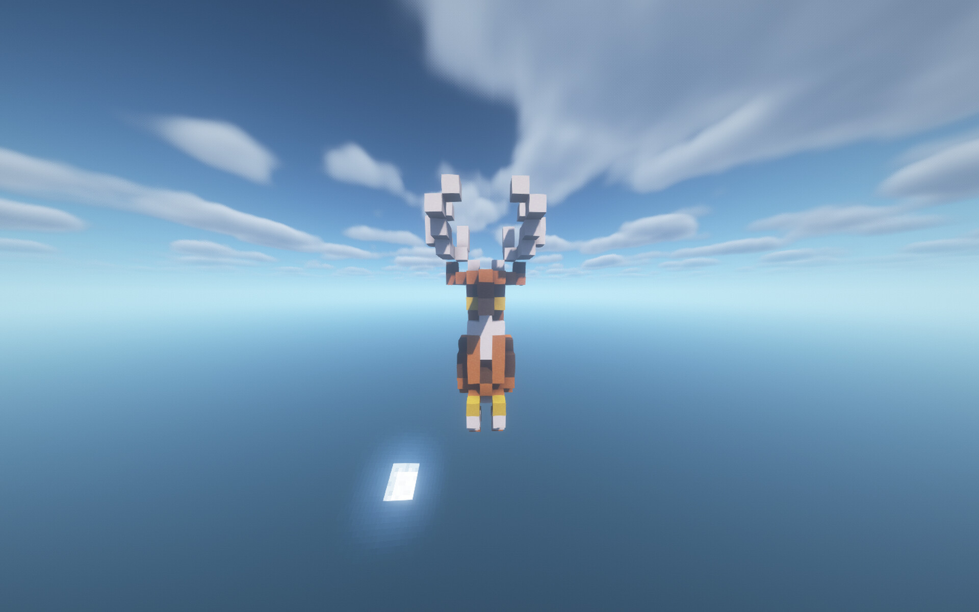 Deer statue Minecraft Map