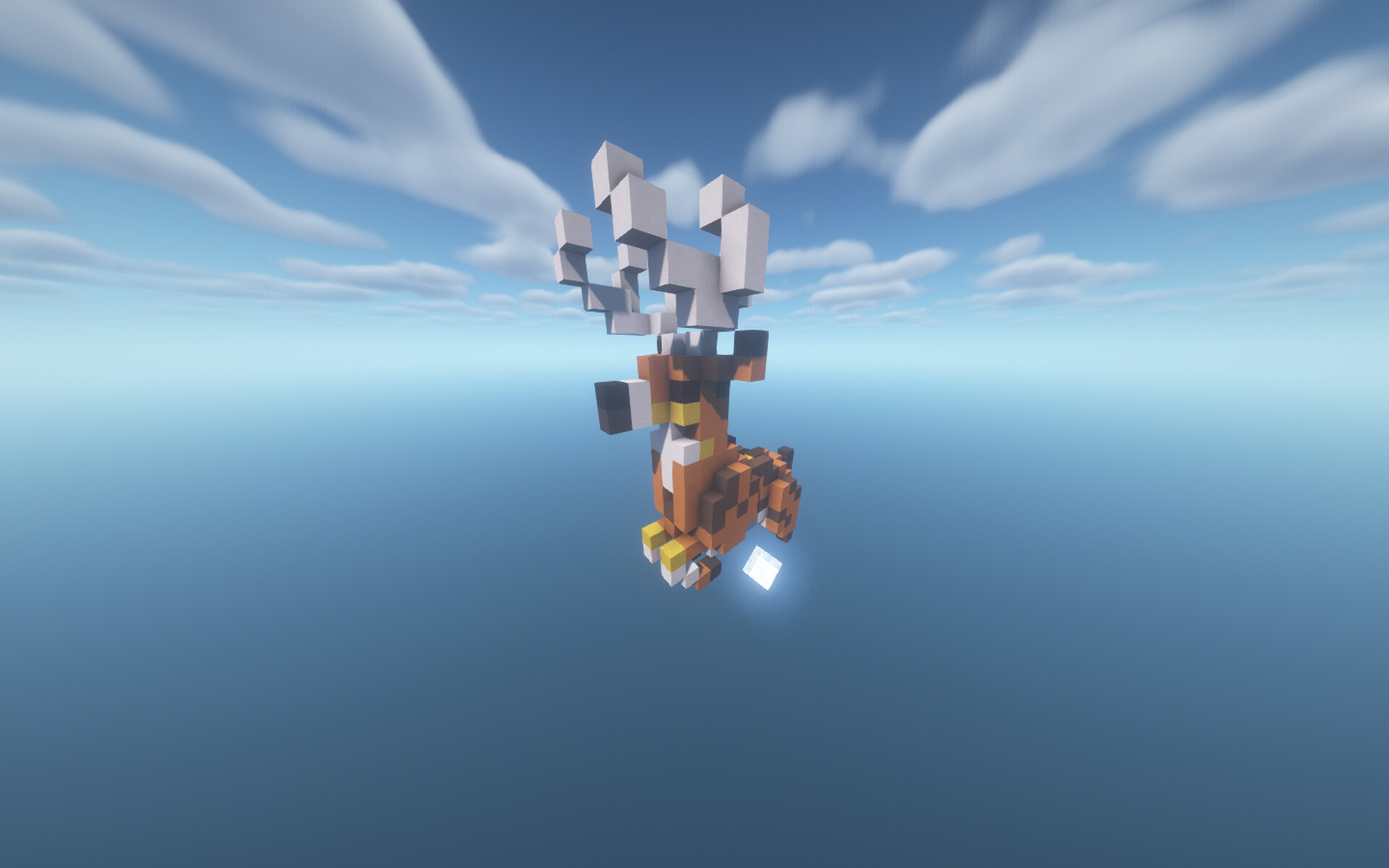 Deer statue Minecraft Map