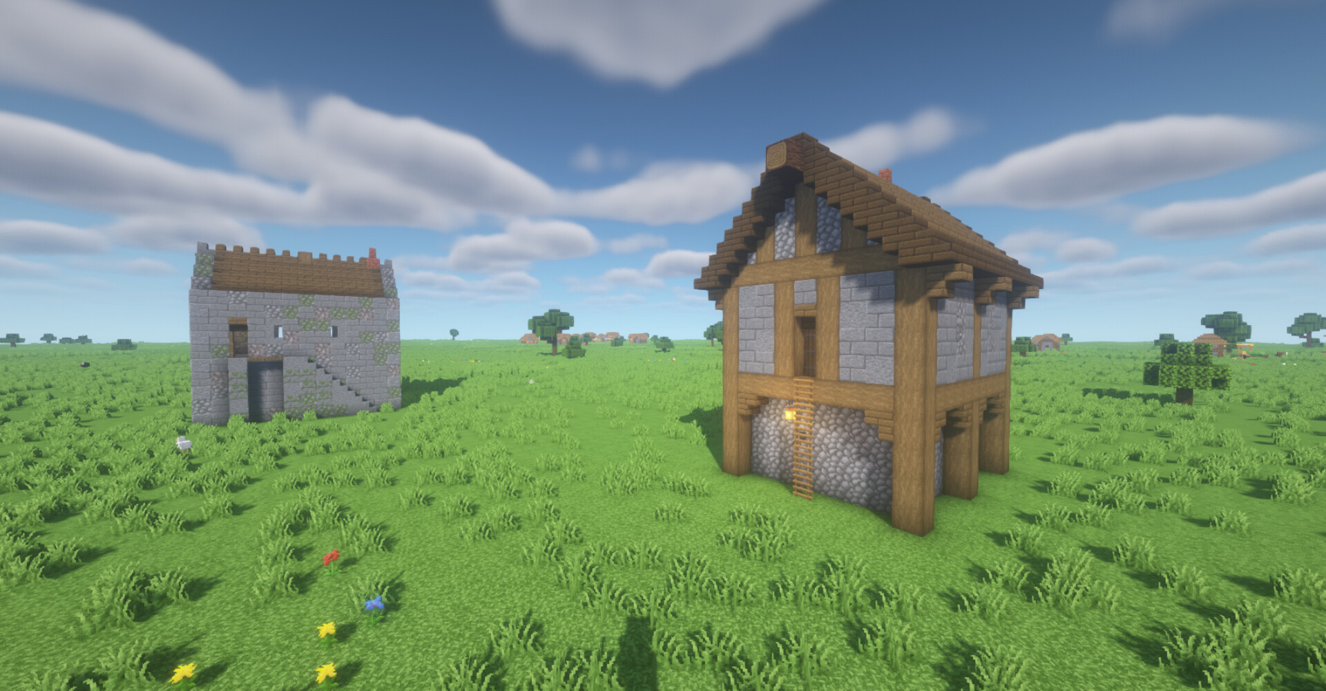 Bastle Houses Minecraft Map