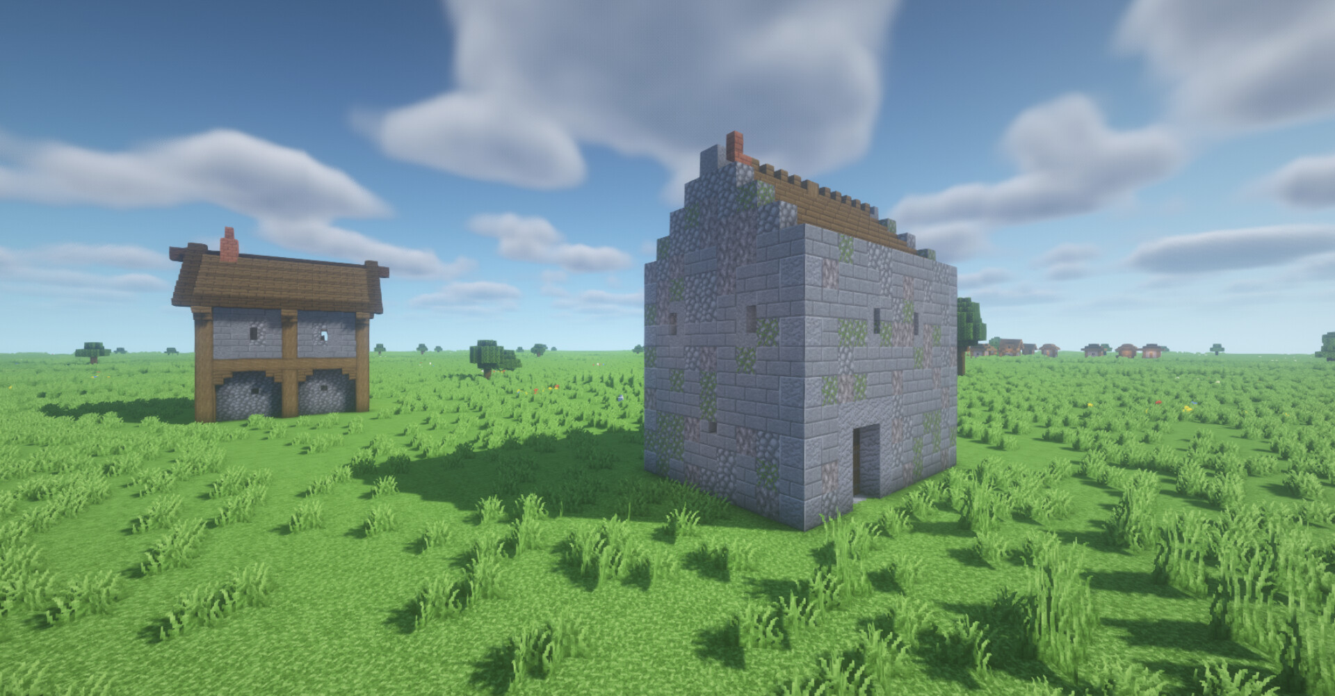 Bastle Houses Minecraft Map