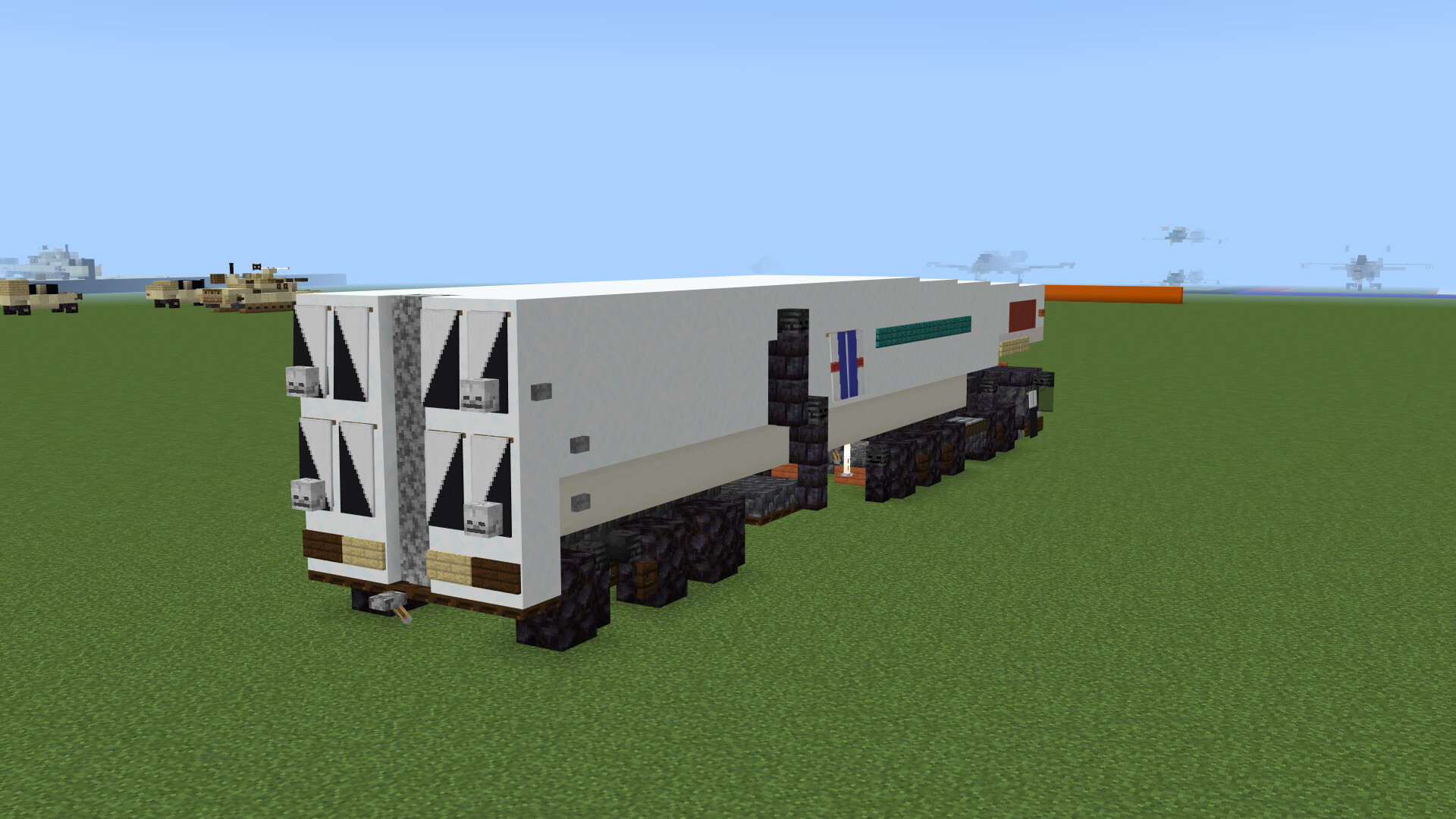 1.5:1 USAF ICBM Transport Truck, GMC 6066 1960's V12 Minecraft Map