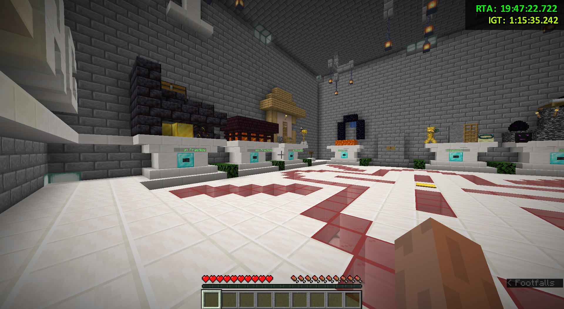 The Master 11 Speedrun Practice Map Minecraft Map