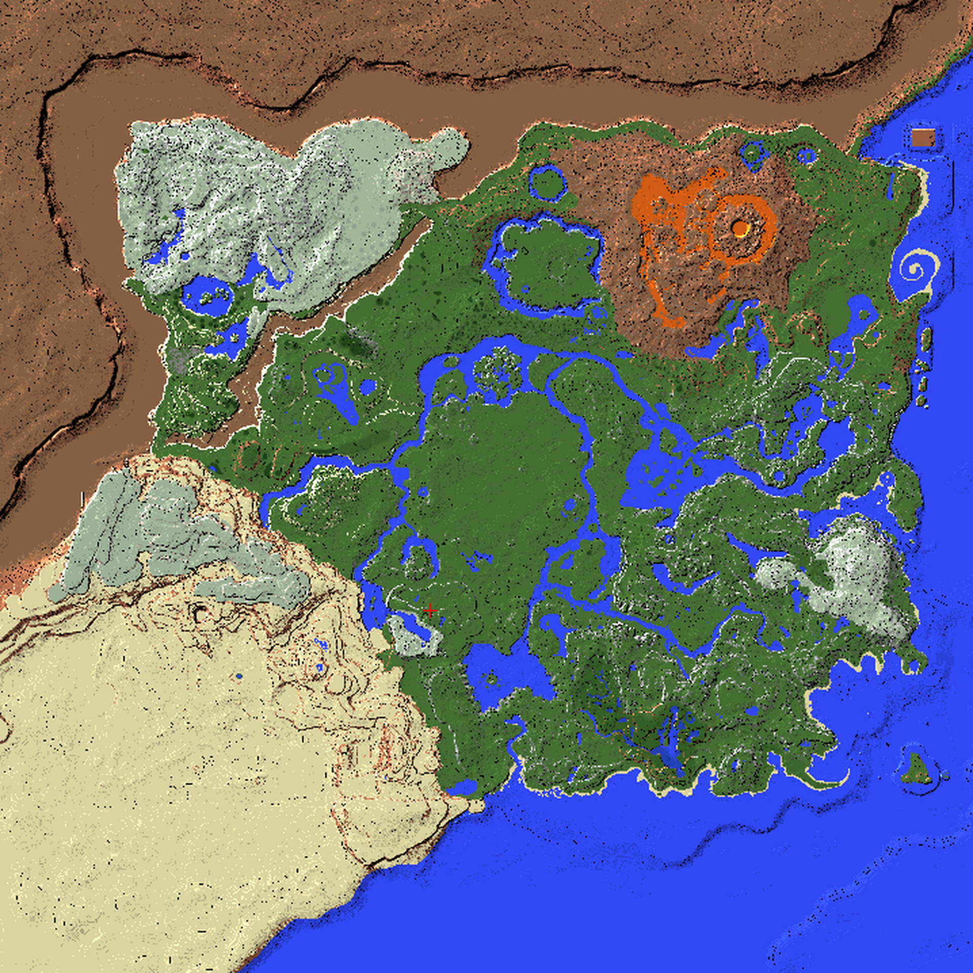 Breath of the Wild Minecraft Map