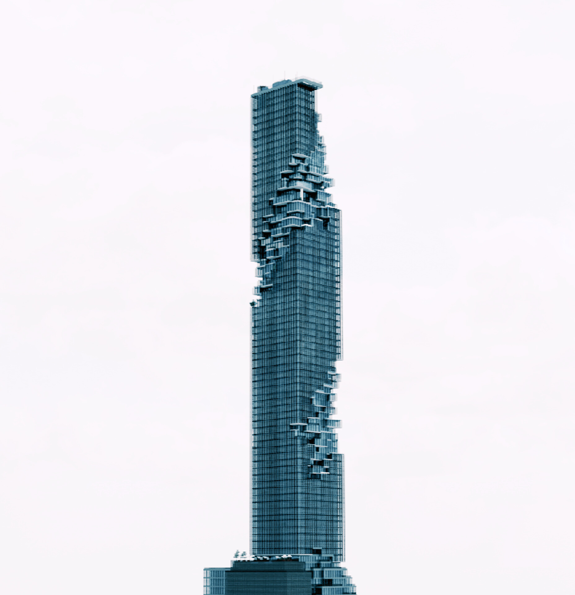 King Power Mahanakhon tower Minecraft Map