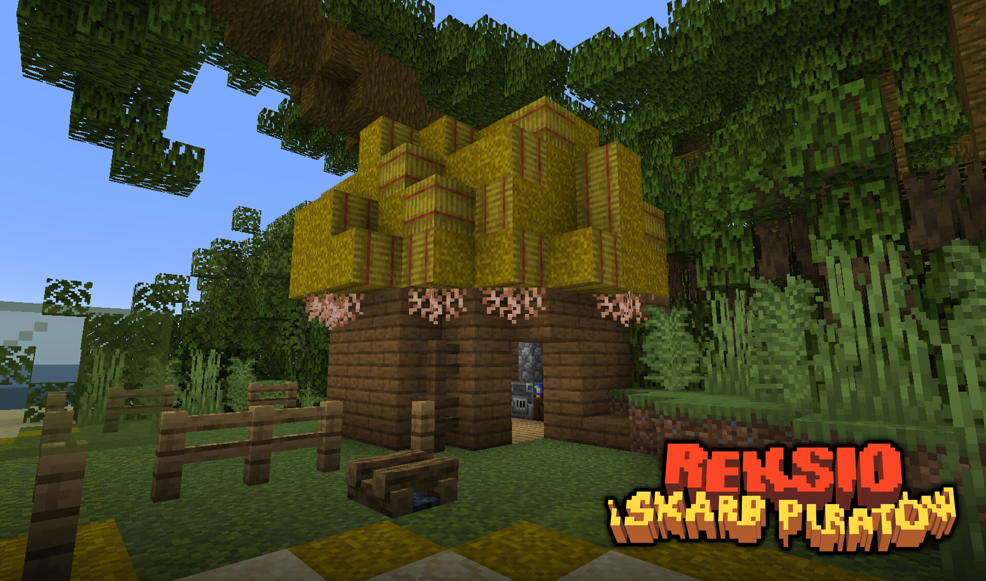 Reconstruction of "Reksio i Skarb Piratów" Minecraft Map