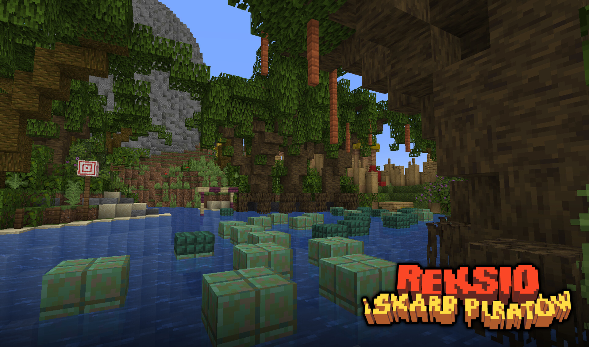 Reconstruction of "Reksio i Skarb Piratów" Minecraft Map