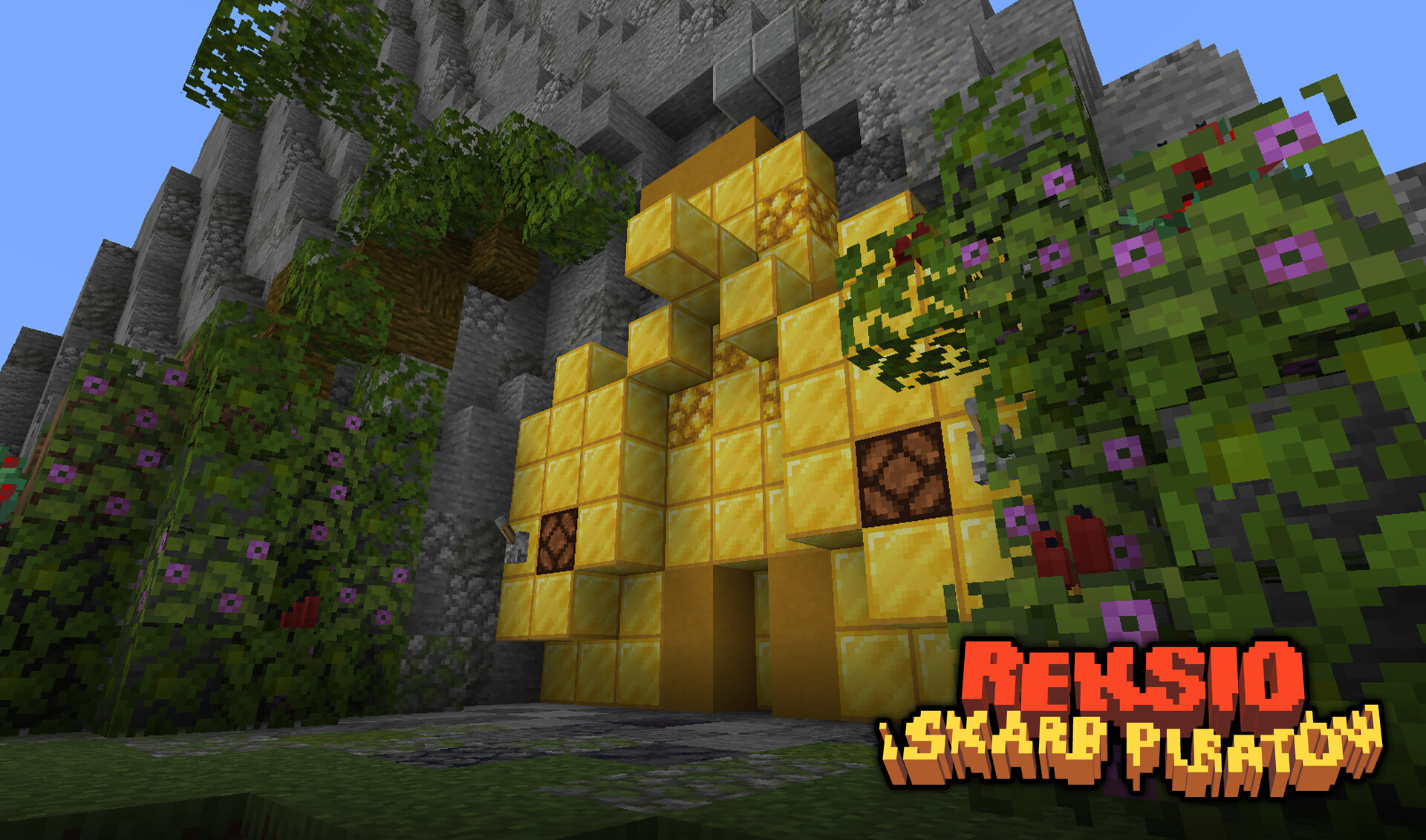 Reconstruction of "Reksio i Skarb Piratów" Minecraft Map