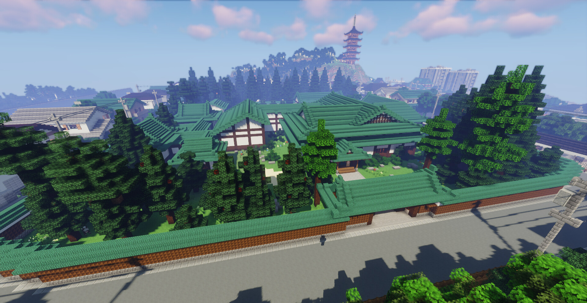 Emiya Residence from Fate/Stay Night Minecraft Map