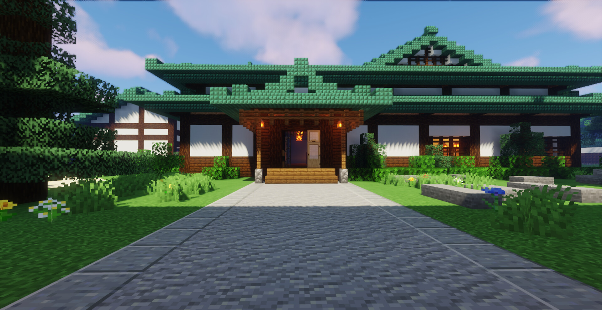 Emiya Residence from Fate/Stay Night Minecraft Map
