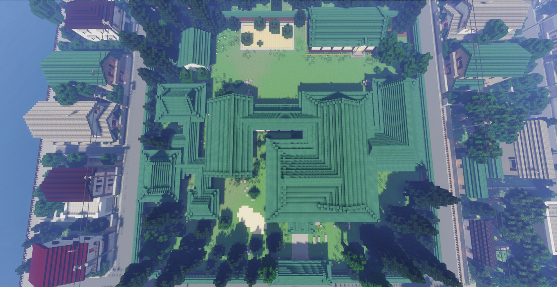Emiya Residence from Fate/Stay Night Minecraft Map