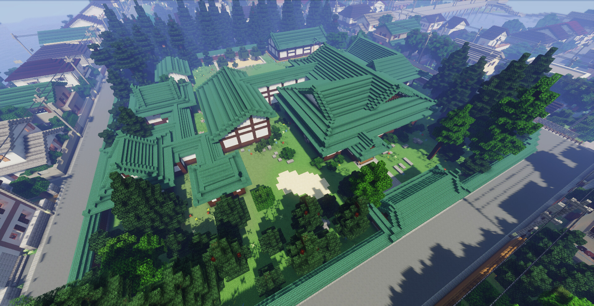 Emiya Residence from Fate/Stay Night Minecraft Map