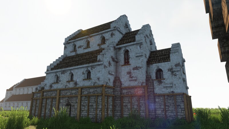 Anglo-Saxon Minster Church [650 - 1100 A.D.] Minecraft Map