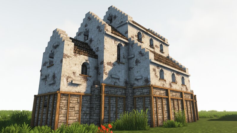 Anglo-Saxon Minster Church [650 - 1100 A.D.] Minecraft Map