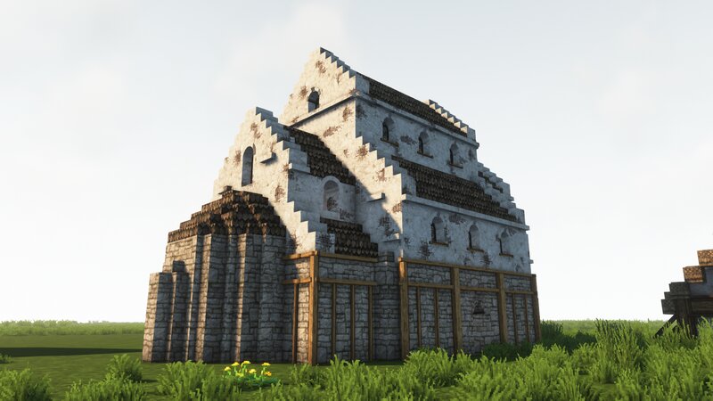 Anglo-Saxon Minster Church [650 - 1100 A.D.] Minecraft Map